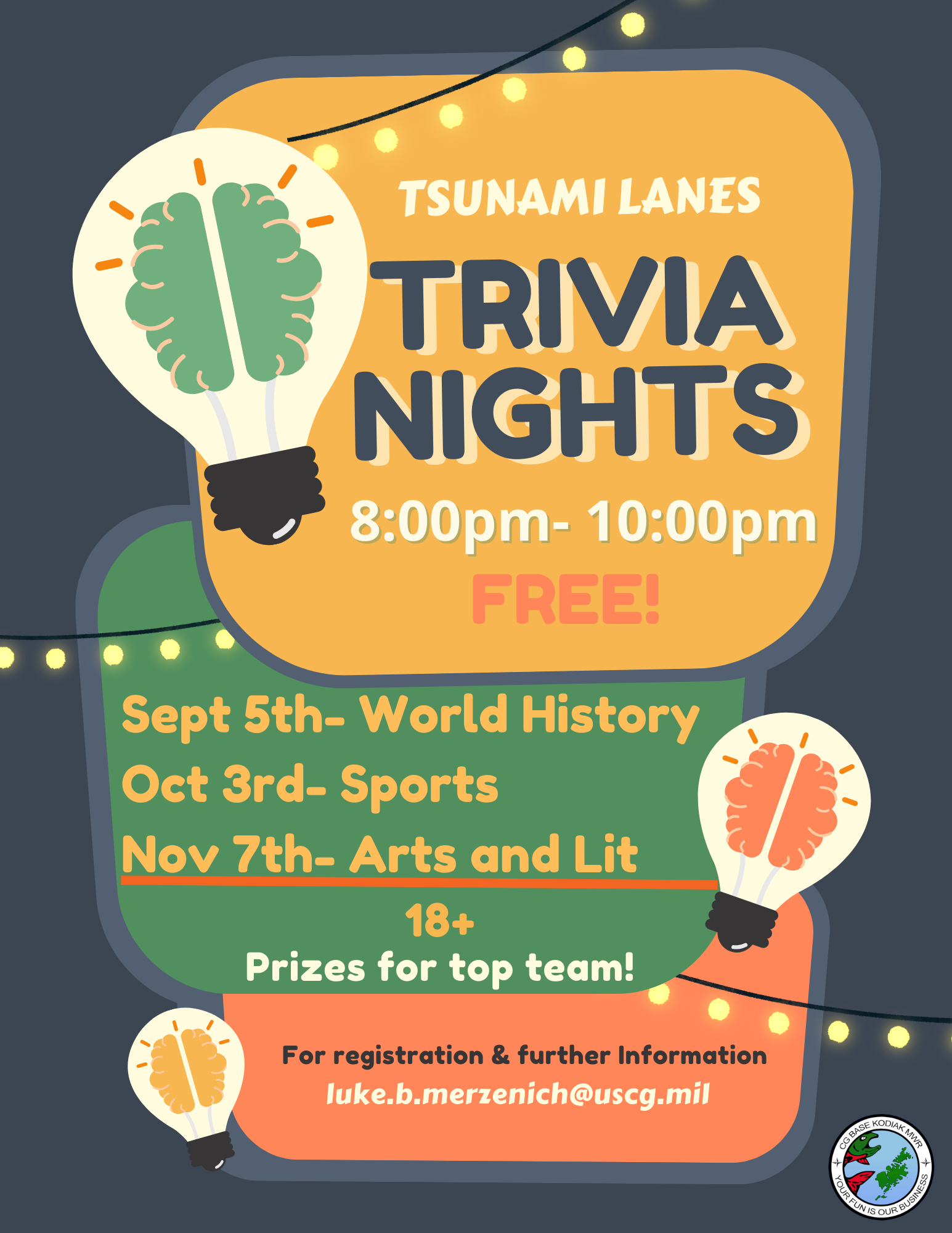 Base Kodiak - MWR Division - Events